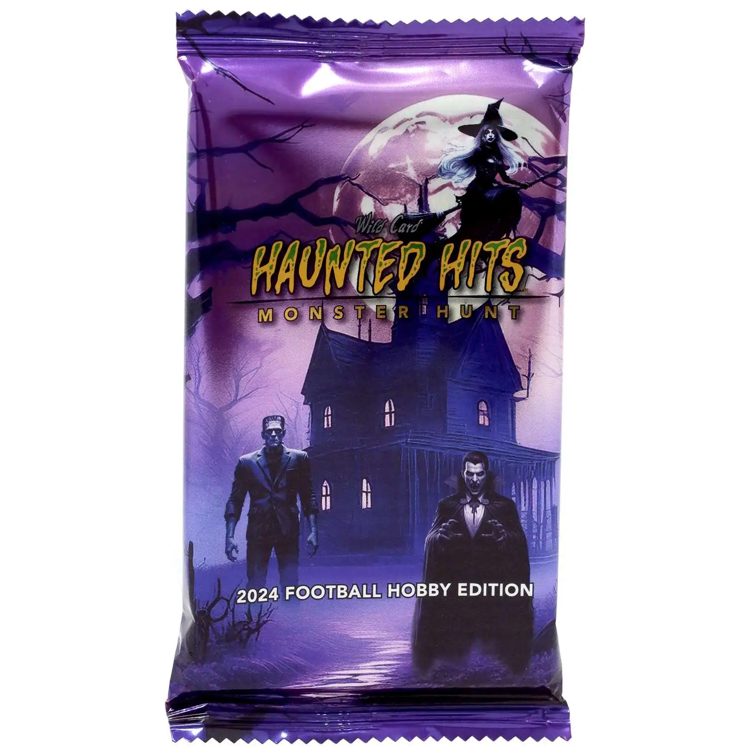 NFL Haunted Hits Monster Hunt 2024 Football Trading Card HOBBY Pack 1 ...