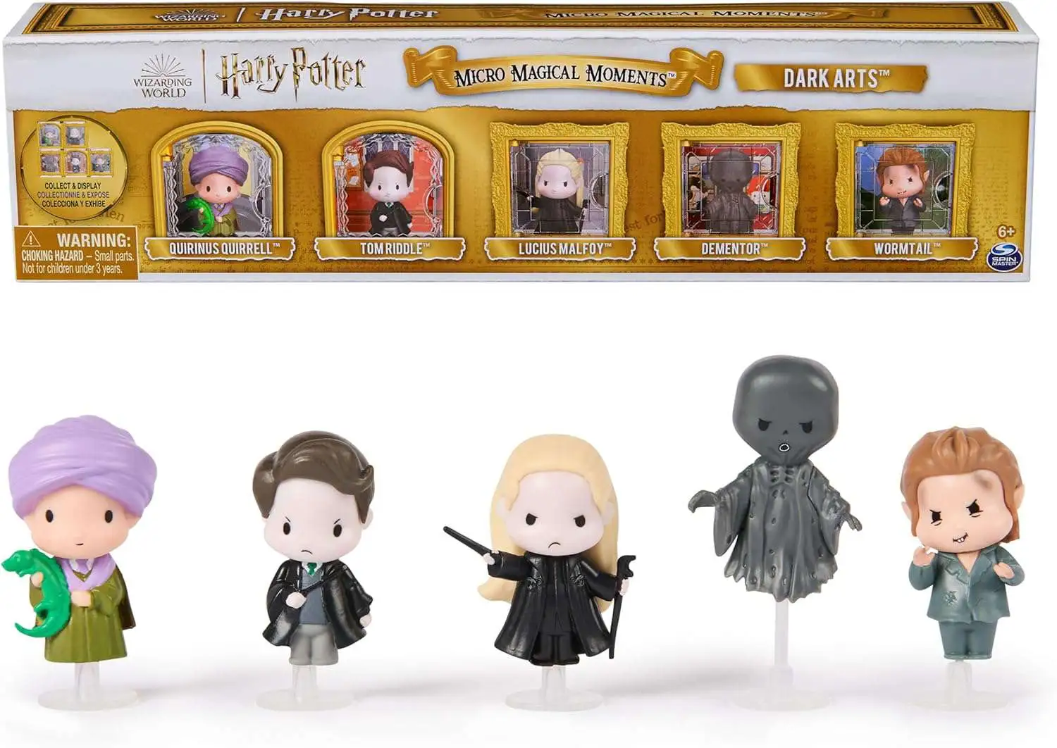 Harry Potter Micro Magical Moments Dark Arts 1.5 Mini Figure 5-Pack ...