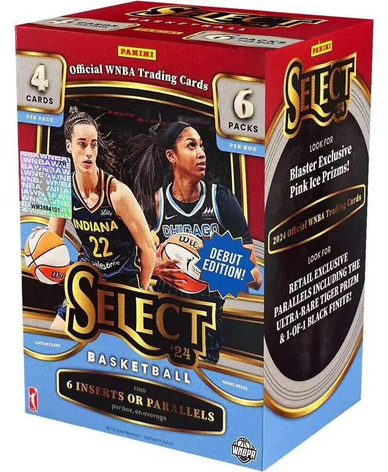 WNBA Panini 2024 Select Basketball Exclusive Trading Card BLASTER Box 6 ...