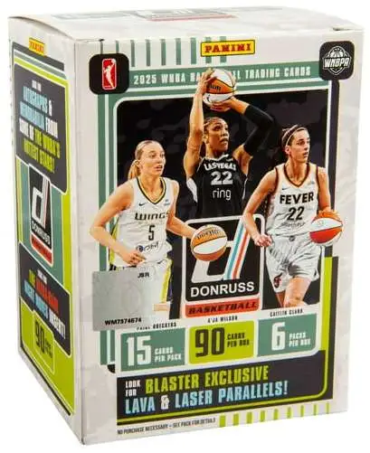 WNBA Panini 2025 Donruss Basketball Trading Card BLASTER Box 6 Packs ...
