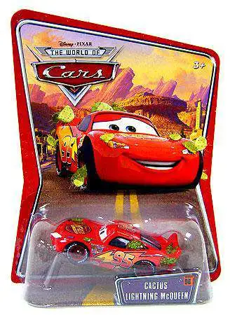 Disney Pixar Cars The World of Cars Series 1 Cactus Lightning McQueen ...