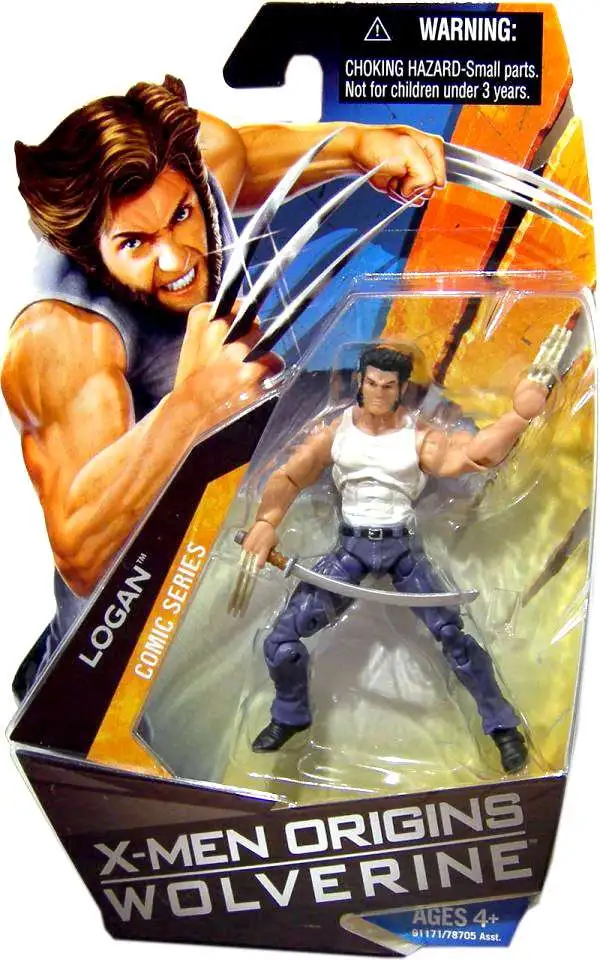 X-Men Origins Wolverine Movie Series Wolverine 3.75 Action Figure with ...