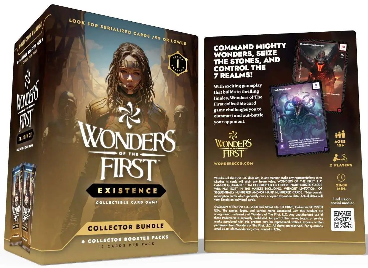 Wonders of The First Existence Collector Bundle 1st Edition Modern ...