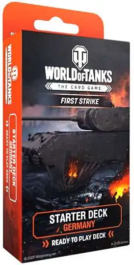 World of Tanks Strategy Card Game First Strike Germany Starter Deck 43 ...