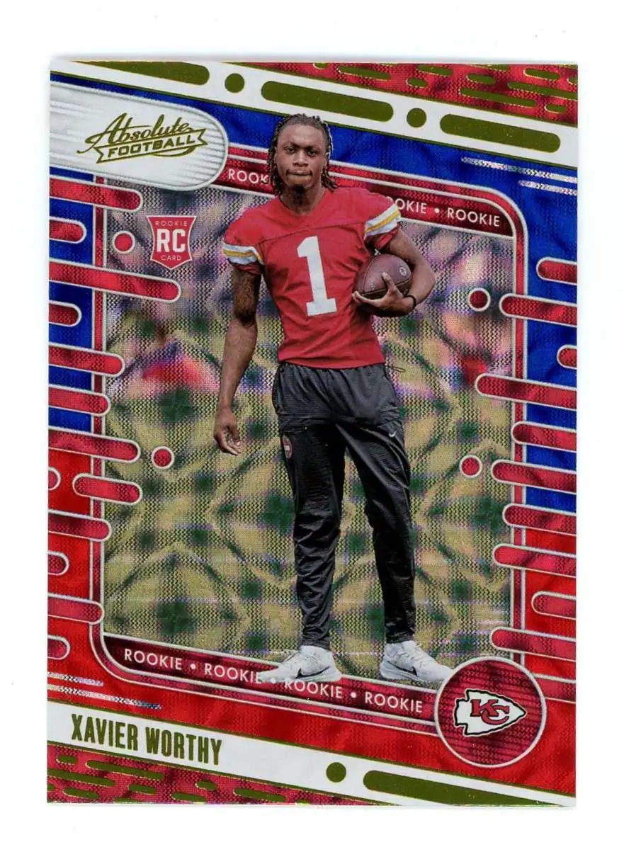 NFL 2024 Panini Absolute Football Single Card Red White Blue ...