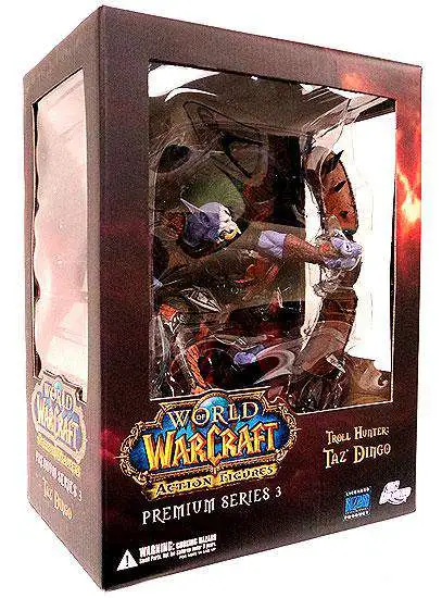 World of Warcraft Premium Series 3 TazDingo Action Figure Troll Hunter ...