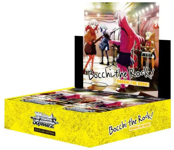 Weiss Schwarz Trading Card Game Bocchi the Rock Booster Box 16 Packs ...