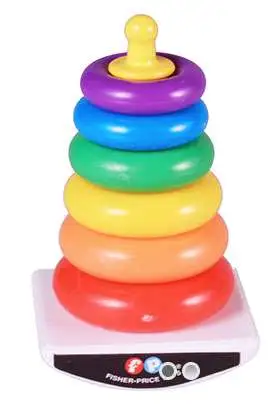 Fisher Price Worlds Smallest Rock-a-Stack Super Impulse - ToyWiz