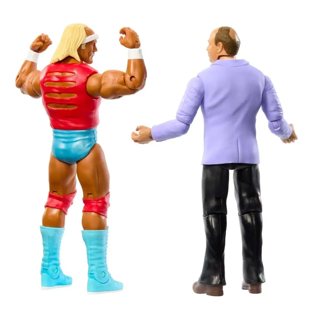WWE Wrestling Main Event Showdown Series 19 Hulk Hogan Mean Gene ...