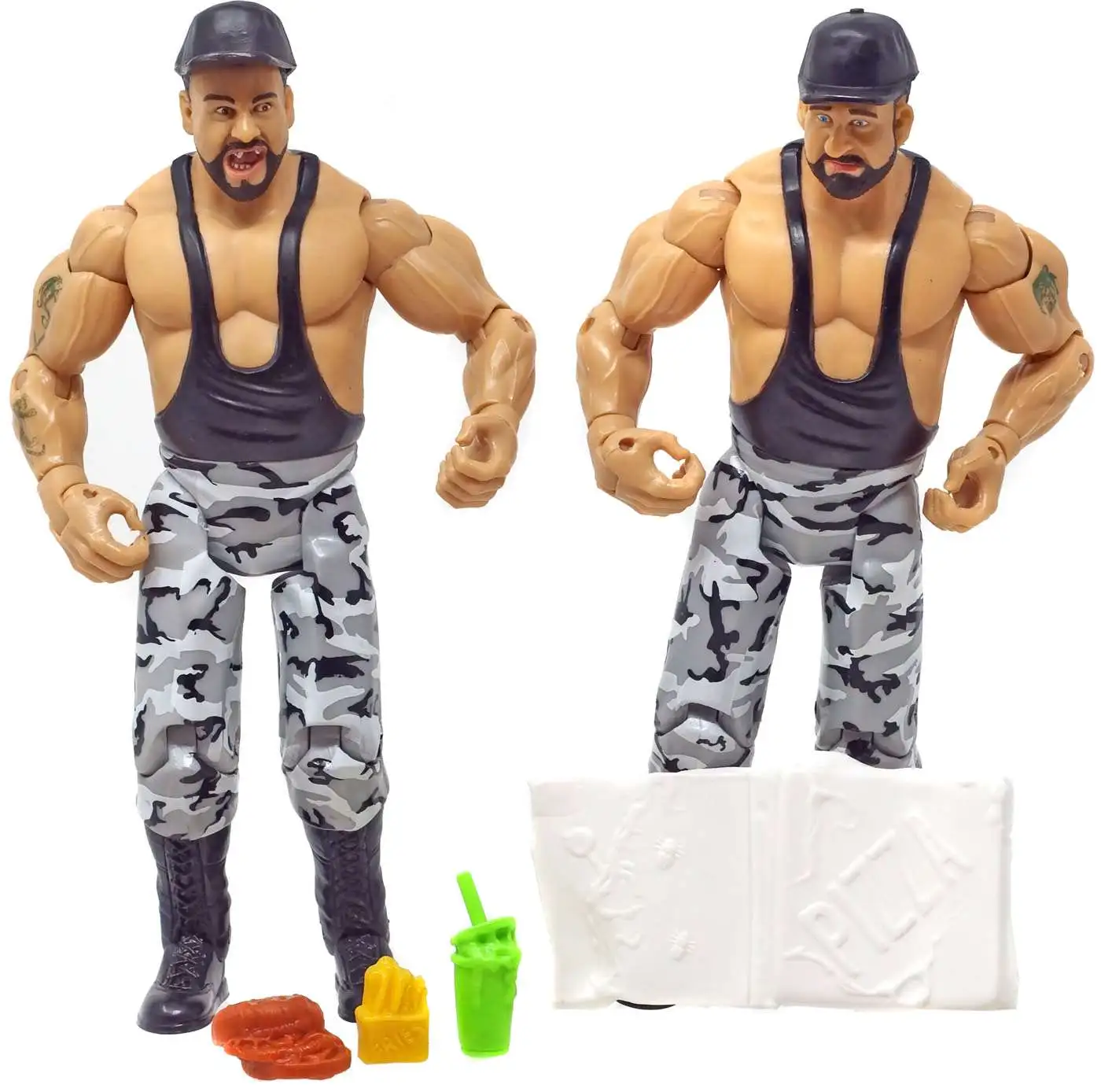 WWE Wrestling Classic Superstars The Butchwackers Butch Luke Action ...