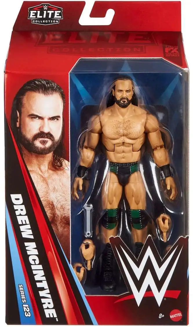 WWE Wrestling Elite Collection Series 123 Drew Mcintyre Action Figure Mattel Toys - ToyWiz