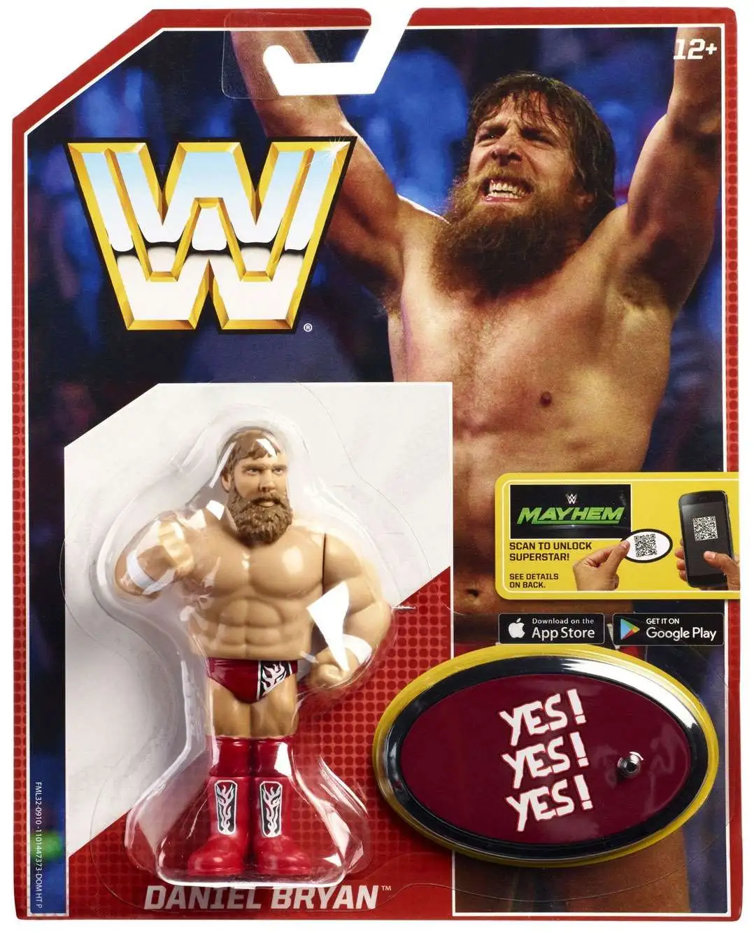 WWE Wrestling Retro Daniel Bryan Action Figure Mattel Toys - ToyWiz