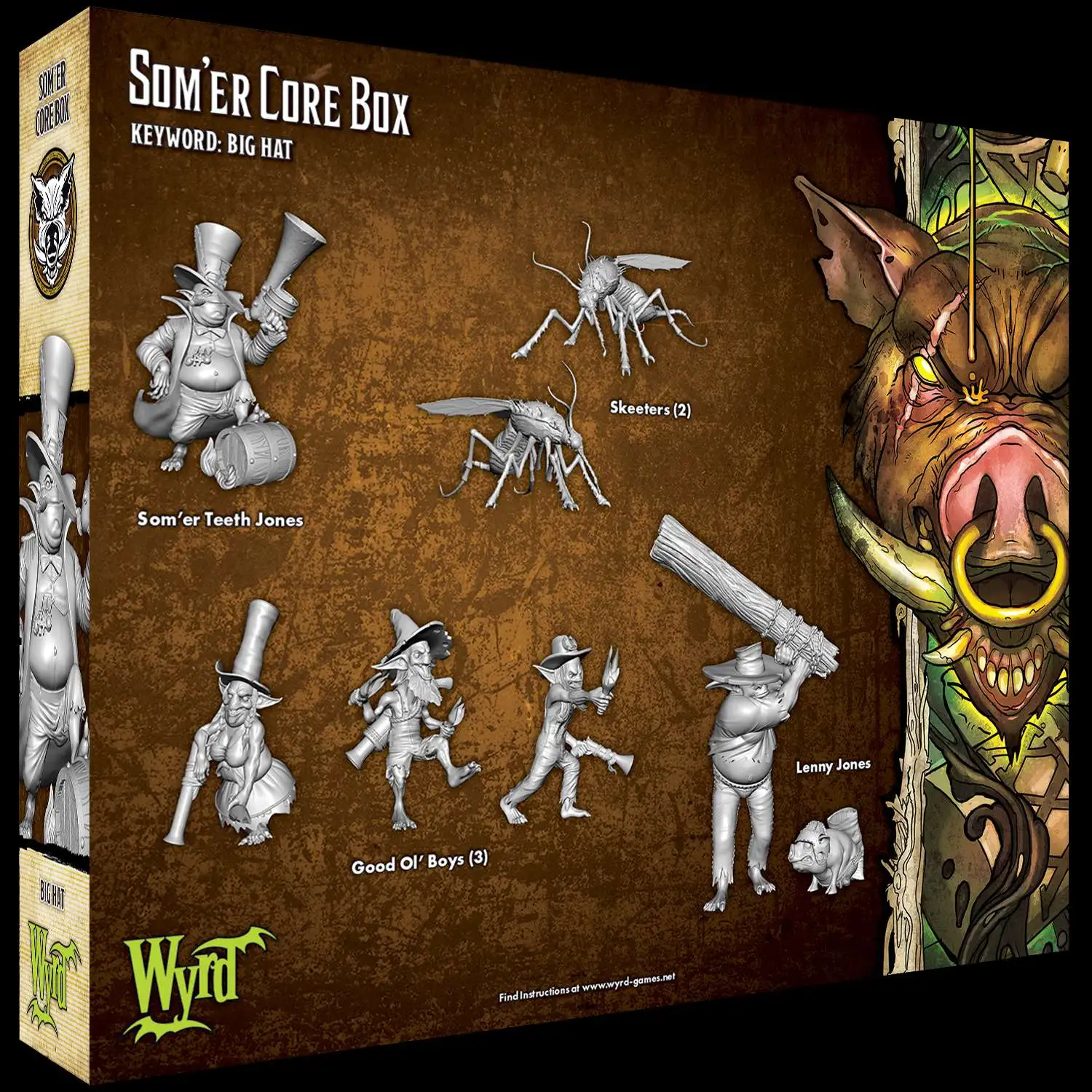 Malifaux Third Edition Somer Core Box Miniatures Wyrd Miniatures - ToyWiz