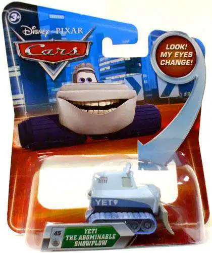 Disney Pixar Cars Lenticular Eyes Series 2 Yeti The Abominable Snowplow ...