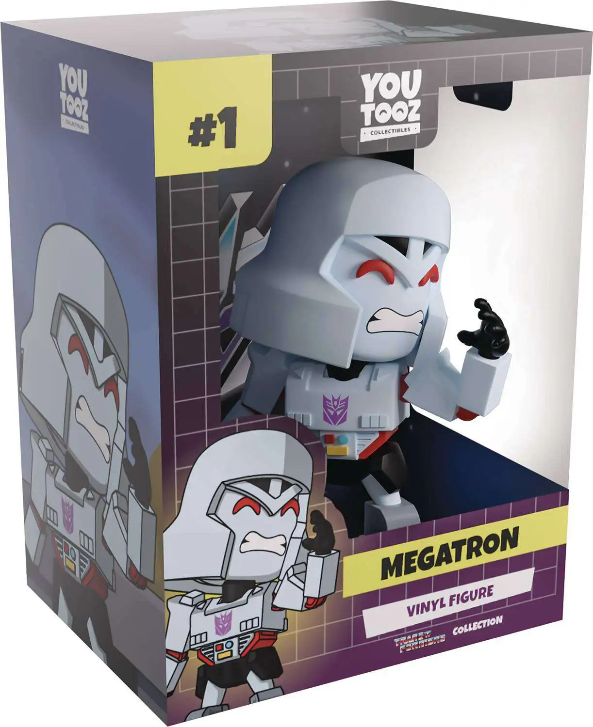 Transformers Youtooz Megatron 4.5 Vinyl Figure 1 - ToyWiz
