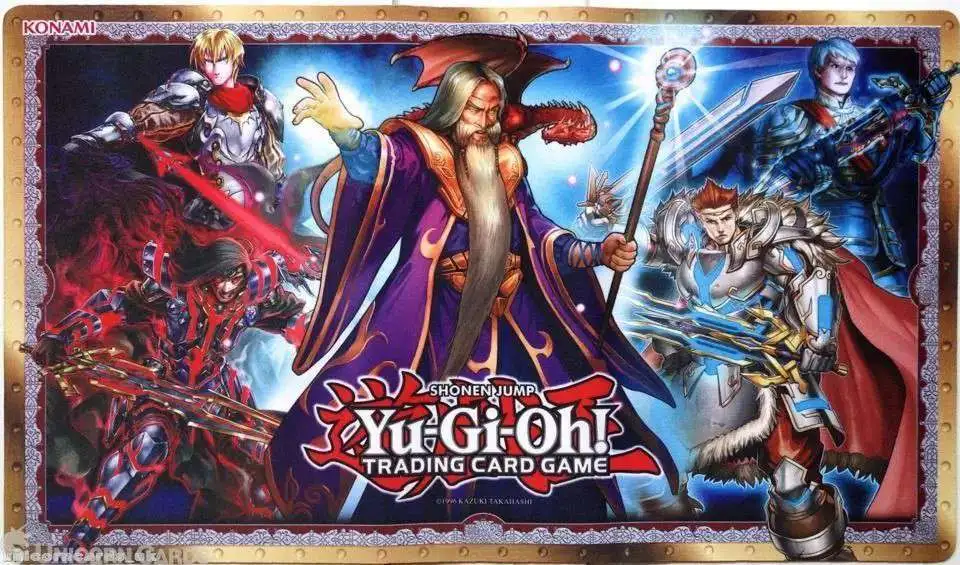 YuGiOh Trading Card Game Knoble Knights Playmat Konami - ToyWiz