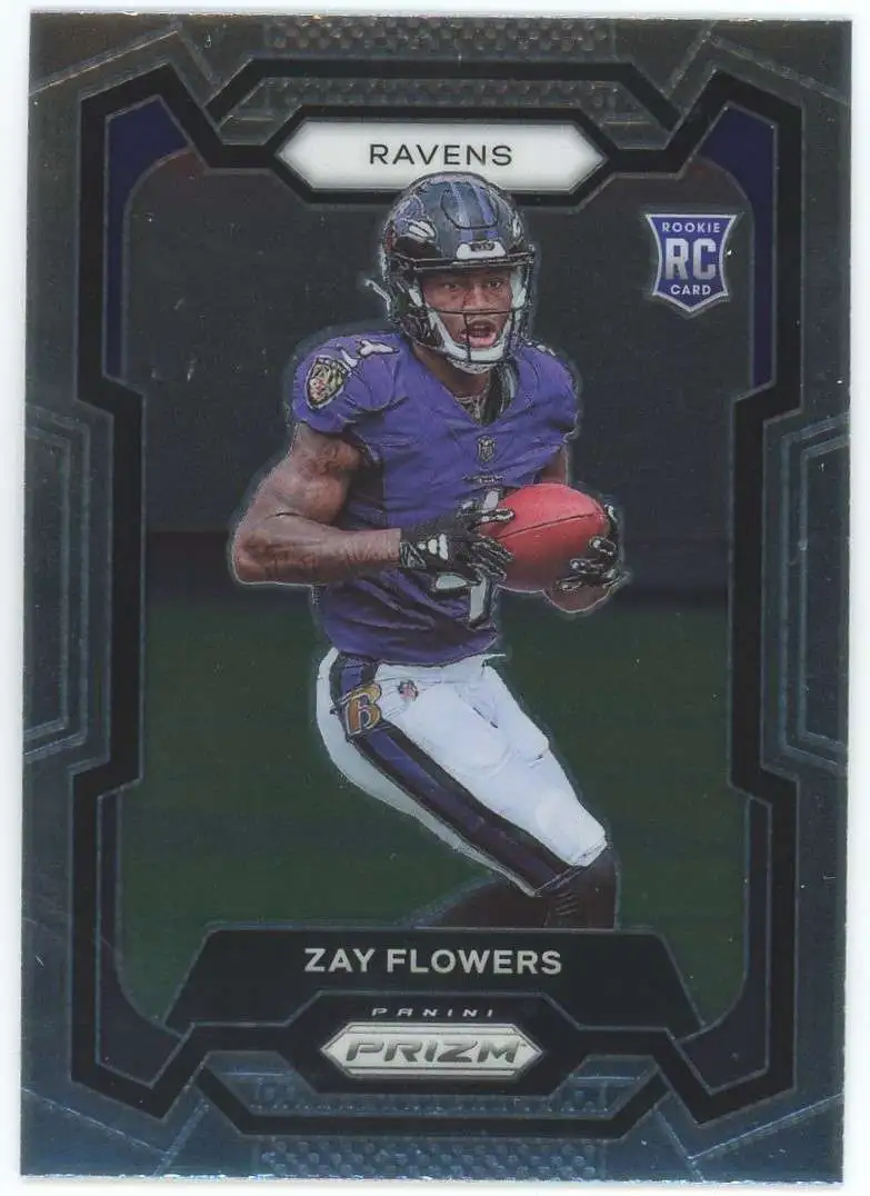 NFL 2023 Panini Prizm Single Card Zay Flowers 307 Rookie - ToyWiz