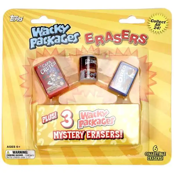 Wacky Packages 2023 All New Series Exclusive Trading Card Pack 12 ...