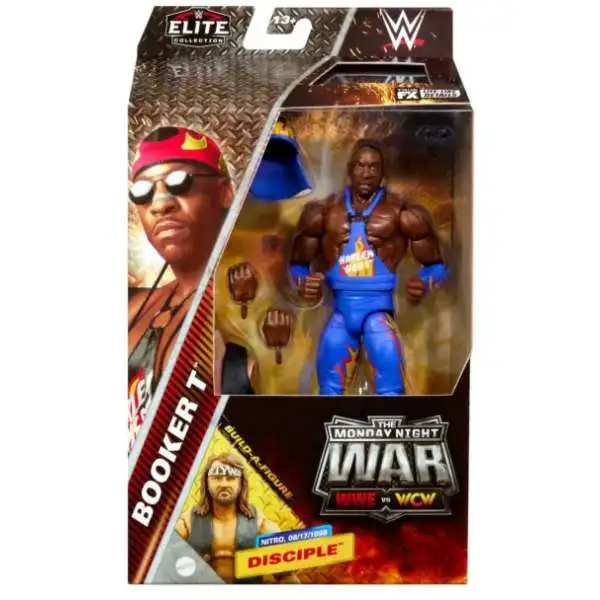 WWE Wrestling Elite Collection Monday Night War Booker T Exclusive 6 ...