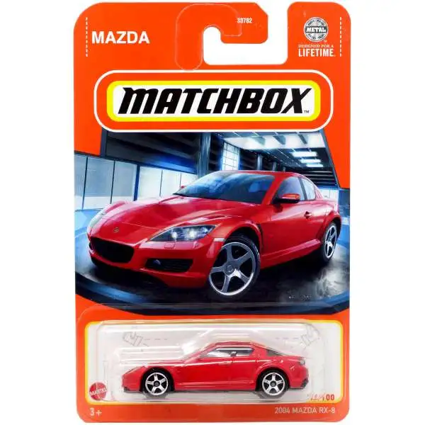 Matchbox 70th Anniversary 2004 Mazda RX-8 Diecast Car Black Mattel - ToyWiz