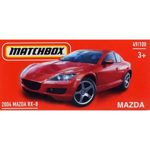 Matchbox 2004 Mazda RX-8 Diecast Car Blue Mattel - ToyWiz