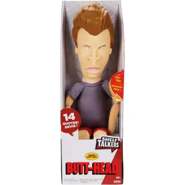 Beavis Butt-Head Shelf Talkers Beavis 12 Plush Figure with Sound Jakks ...