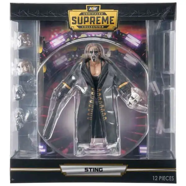 AEW All Elite Wrestling Revolution Sting Exclusive Action Figure Jazwares - ToyWiz