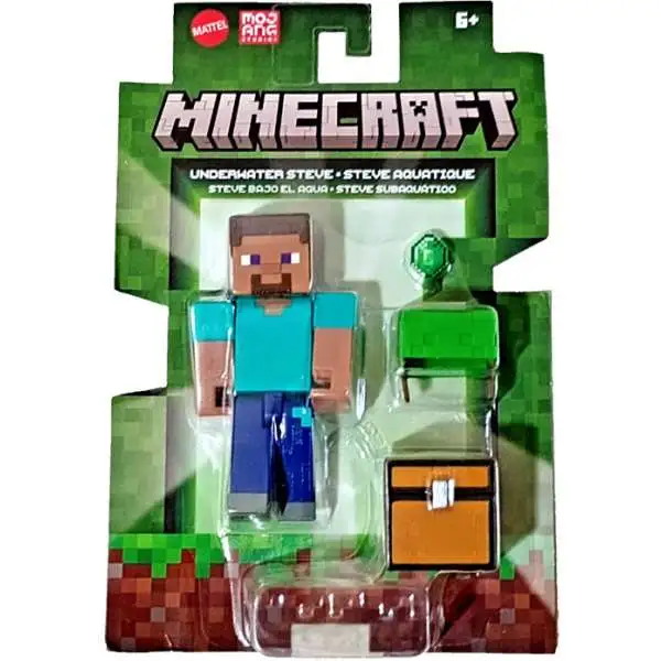 A Minecraft Movie Explosive Minecart Escape 4 Action Figure Steve with ...