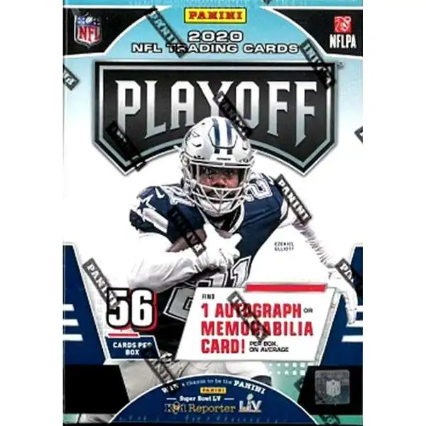 NFL Panini 2020 Playoff Football Trading Card BLASTER Pack 8 Cards - ToyWiz