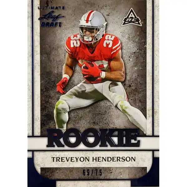 Nfl Leaf 2022 Ultimate Draft Football Single Card 1225 Treveyon