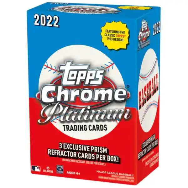 MLB Topps 2022 Chrome Platinum Anniversary Baseball Trading Card ...