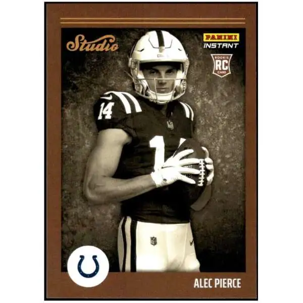 NFL 2022 Instant Football Spotlight Rookies Single Card Alec Pierce 19 Rookie - ToyWiz