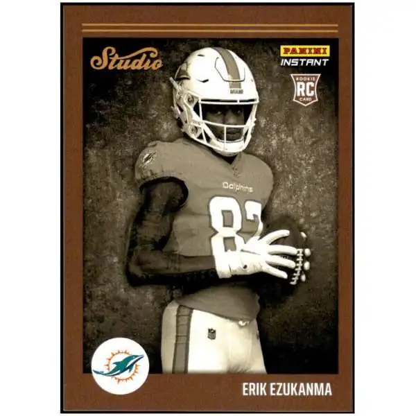 NFL 2022 Instant Black White Rookies Single Card 649 Erik Ezukanma BW35 ...