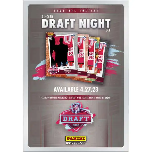 NFL Houston Texans 2023 Instant Draft Night Football Single Card C.J ...