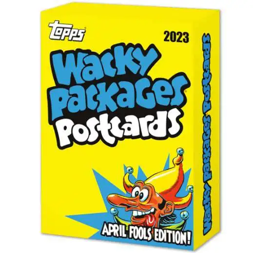Wacky Packages 2023 All New Series Exclusive Trading Card Pack 12 ...