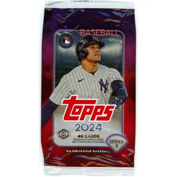 MLB Topps 2024 Series 2 Baseball Trading Card BLASTER Pack 12 Cards - ToyWiz