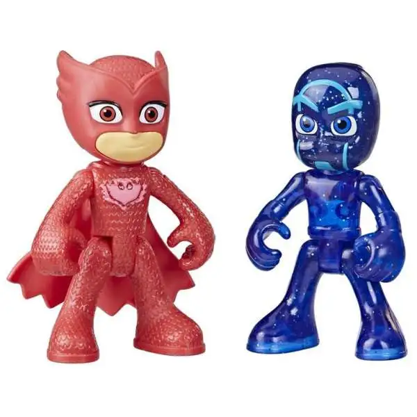 Disney Junior PJ Masks Catboy, Gekko, Romeo, Owlette, Luna Girl Night ...