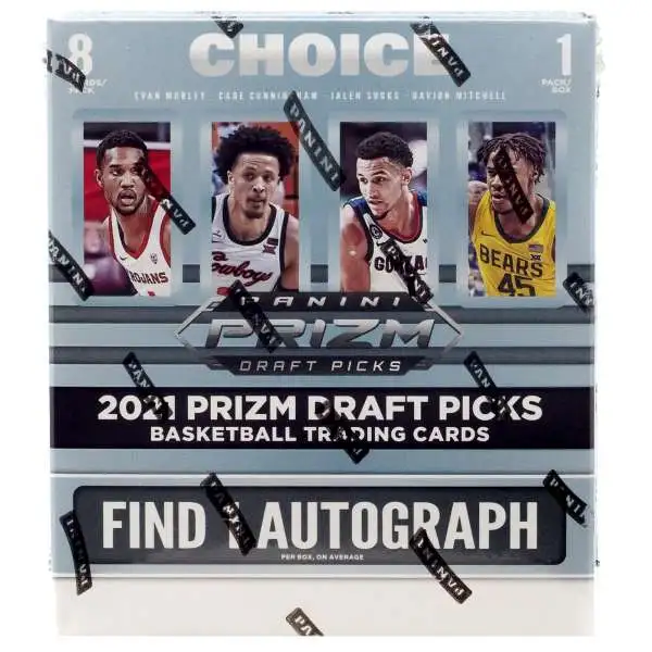 NBA Panini 2021-22 Prizm Draft Picks Basketball Trading Card MEGA Box 12 Packs - ToyWiz