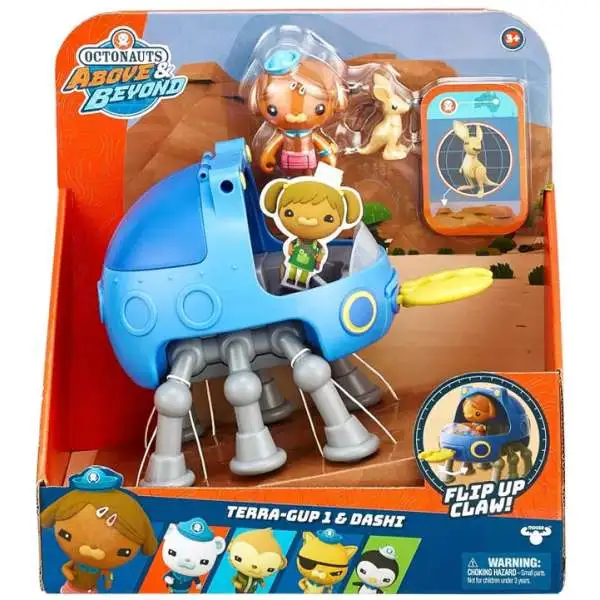 Octonauts Above Beyond Terra-Gup 3 Kwazii Adventure Pack Moose Toys ...