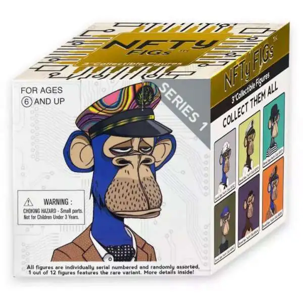 NFTY Figs Series 1 Bored Ape Yacht Club Mystery Box 12 Packs Excite ...