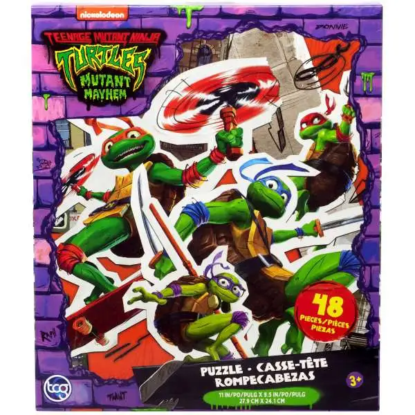 Teenage Mutant Ninja Turtles Mutant Mayhem Mutant Mayhem Puzzle 100 Pc ...