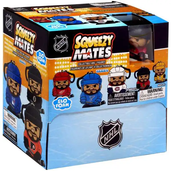 NFL Squeezy Mates Legends Mystery Box 24 Packs Party Animal Toys - ToyWiz