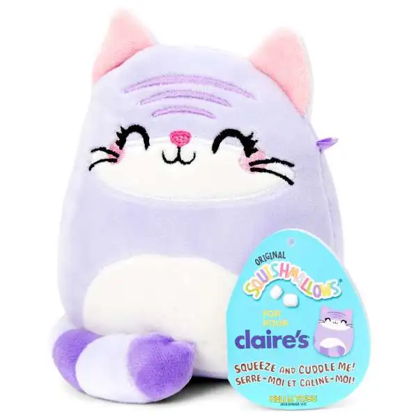 Squishmallows Laura the Cat Plush Strawberry Kellytoys - ToyWiz