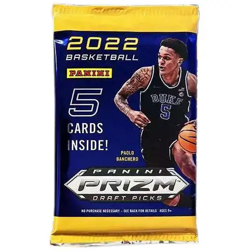 NBA Panini 2022 Prizm Draft Picks Basketball Trading Card BLASTER Box 6 Packs - ToyWiz