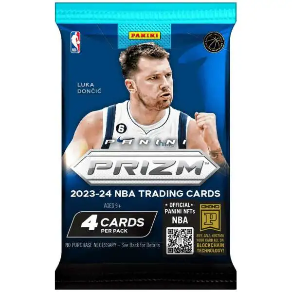 NBA Panini 2023-24 Prizm Basketball Trading Card RETAIL Box 24 Packs, 24 Inserts OR Prizms - ToyWiz