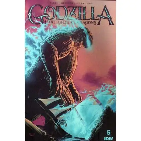 Godzilla Here There Be Dragons Comic Book 3D IDW Publishing - ToyWiz