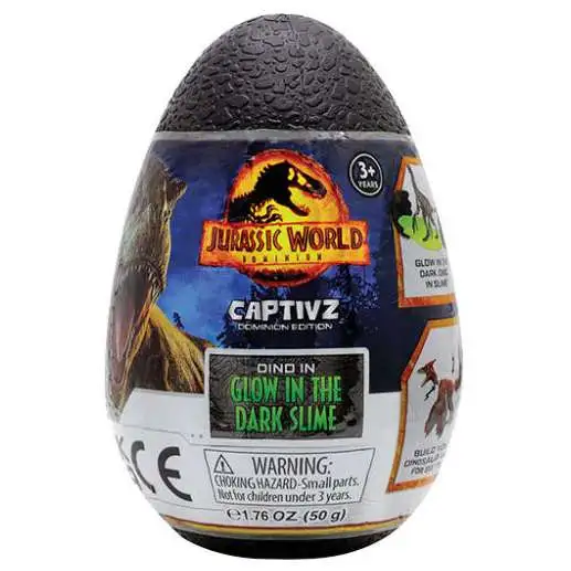 Jurassic World Dominion Captivz Dominion Edition Mystery Egg Pack