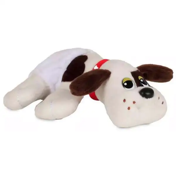 Pound Puppies Newborns Classic 80s Collection Fuzzy Ears Brown with Black Spots 7 Plush Basic ...