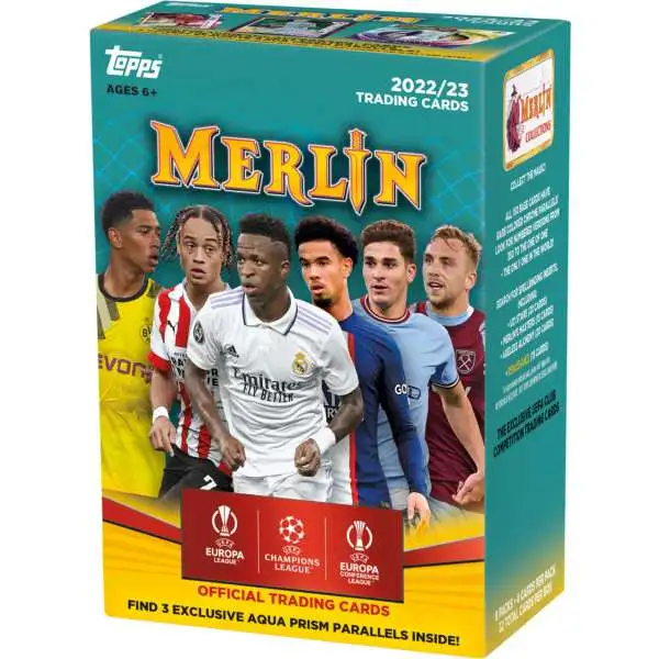UEFA Champions League Topps 2022-23 Merlin Collection Soccer Trading ...