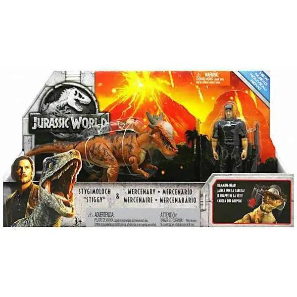 Jurassic World Fallen Kingdom Attack Pack Minmi Action Figure Green ...